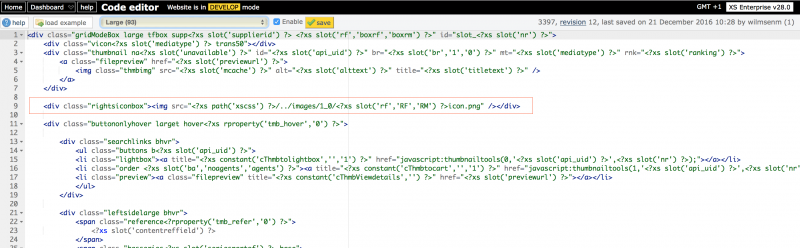 Custom thumbnail templates - Infradox